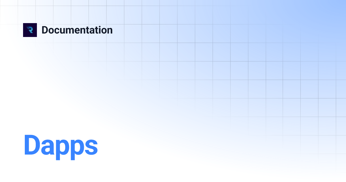 Dapps | Documentation